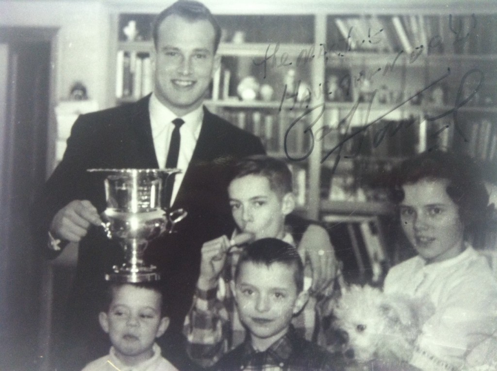 “As a young boy,” Martin recalled, “they would come over all the time ...