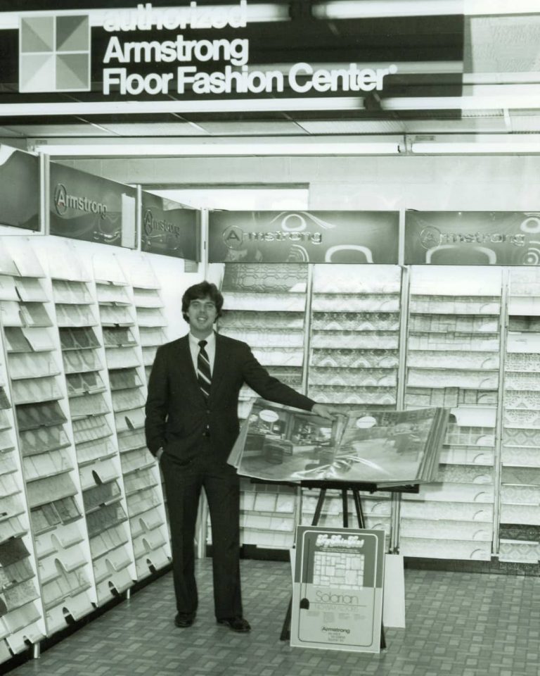 Throwback photo of President and CEO Edward Martin in the Residential ...
